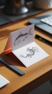 10 Paper Drawing ideas - Draw And Colour