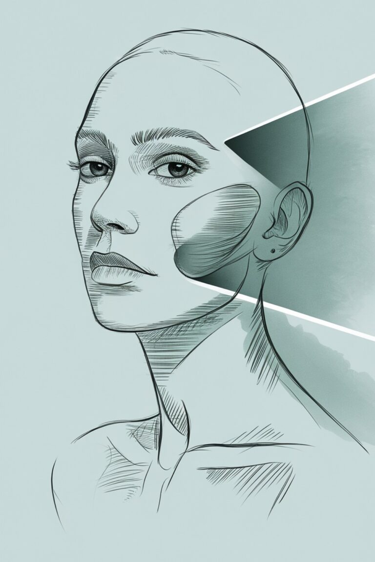 14 Aesthetic Side-Profile Face Sketch Ideas - Draw And Colour