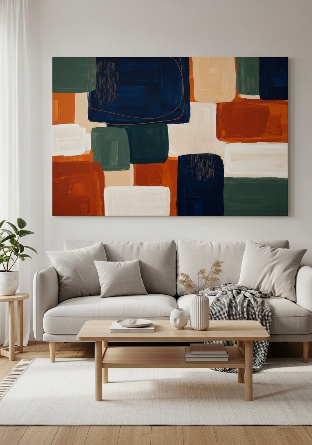 18 Colored Wall Art Ideas For Home Decor - Draw And Colour