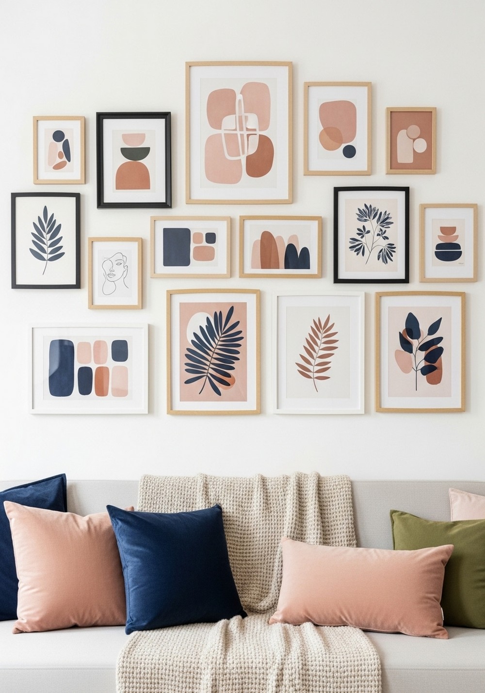 18 Colored Wall Art Ideas For Home Decor - Draw And Colour